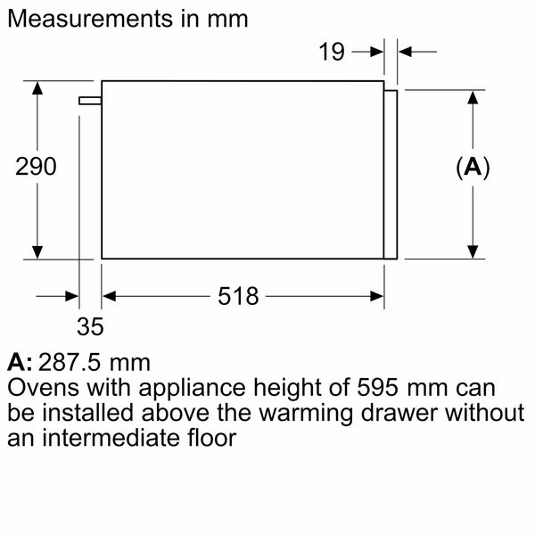 NEFF N90 / 70 N34HA11G1B 29cm High Built In Warming Drawer - Graphite ...