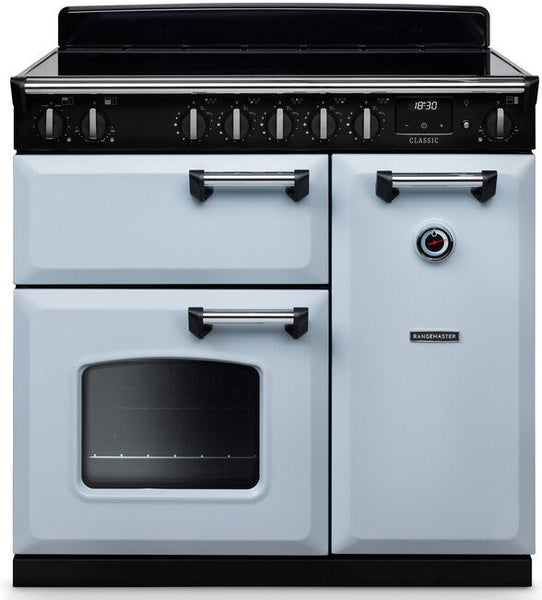 Rangemaster CL90EIPMSB/CM1 Classic 90cm Induction Range Cooker - Misty ...