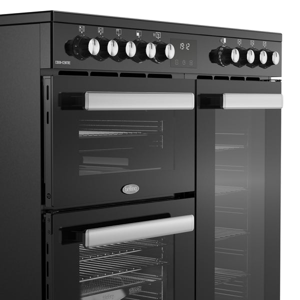 Belling Cookcentre 90E 90cm Electric Range Cooker with Ceramic Hob - B ...