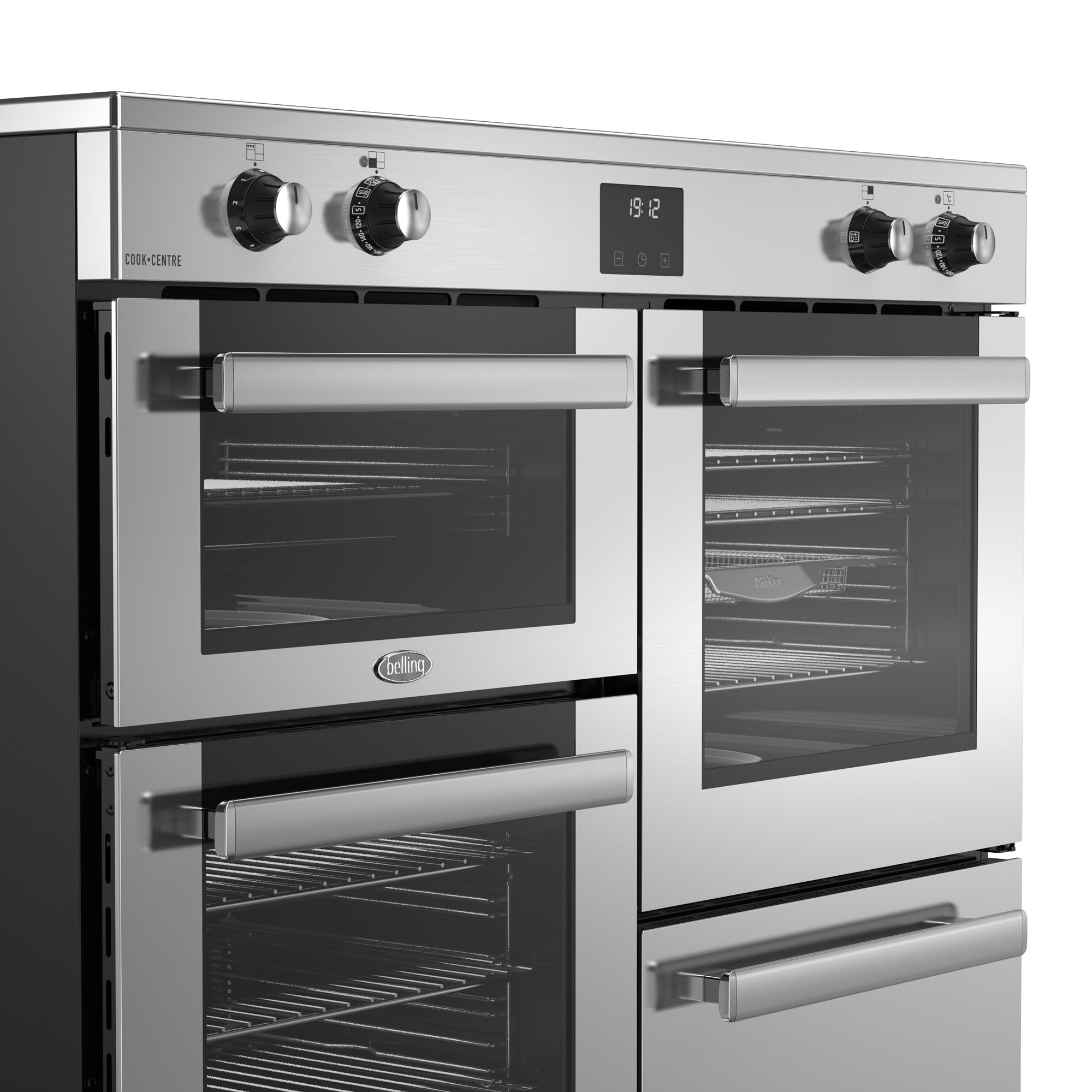 Belling Cookcentre 110Ei 110cm Electric Range Cooker with Induction Ho ...