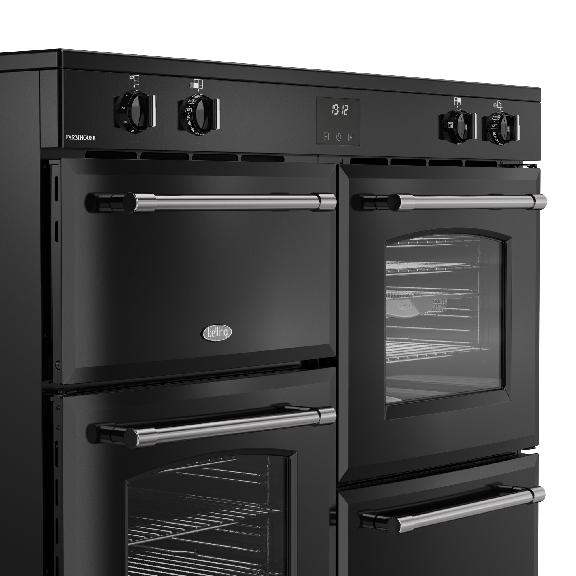Belling Farmhouse 110Ei 110cm Electric Range Cooker with Induction Hob ...
