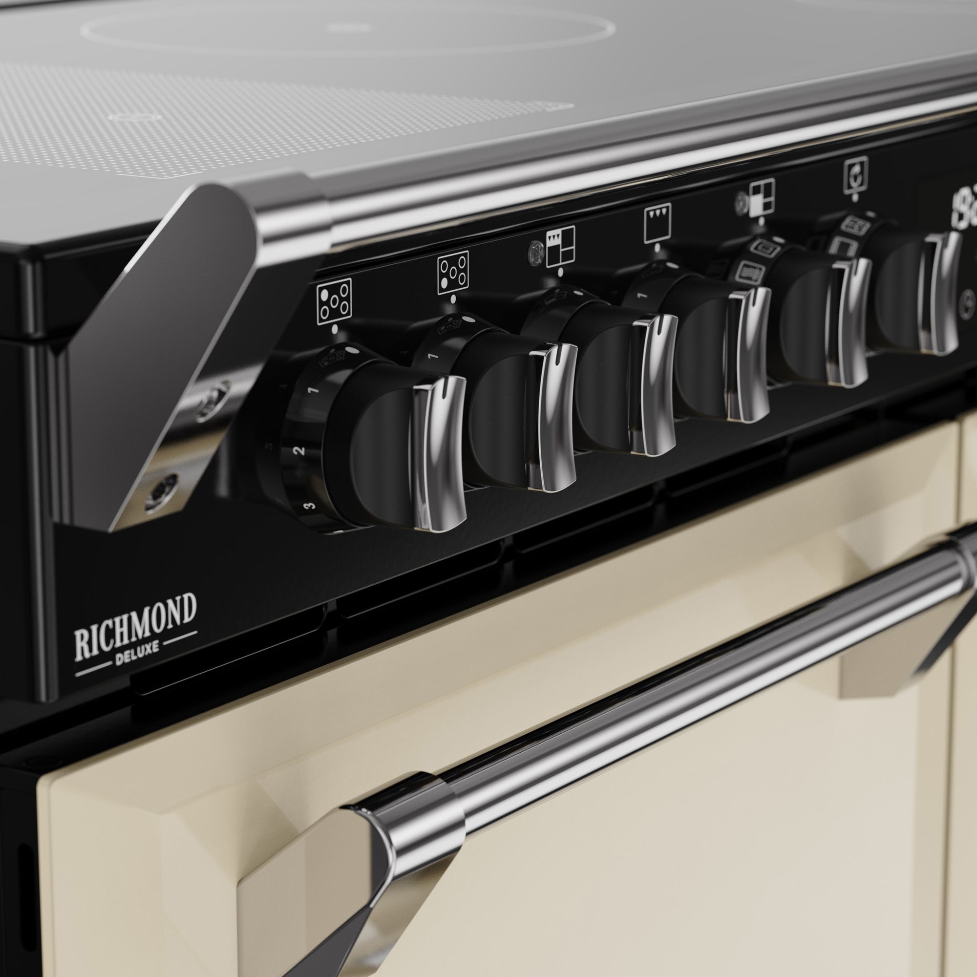 Stoves Richmond Deluxe 110Ei RTY 110cm Electric Range Cooker with Indu ...