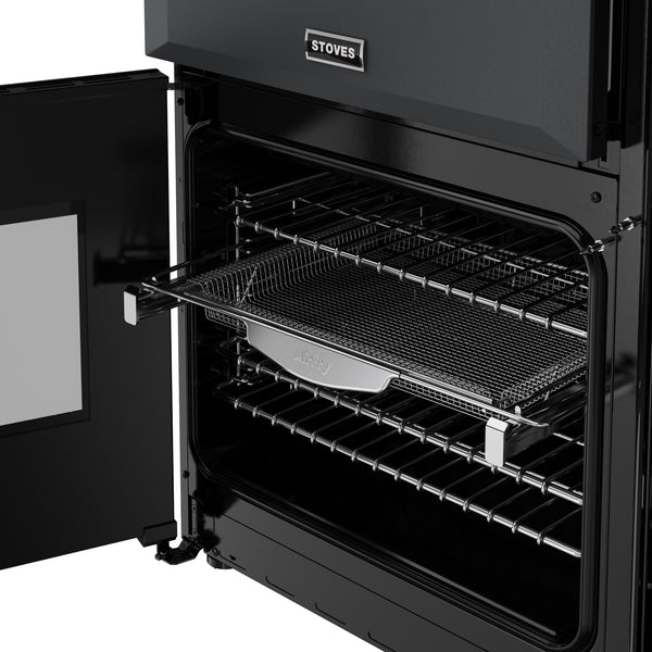 Stoves Richmond Deluxe 90DF 90cm Dual Fuel Range Cooker - Anthracite ...
