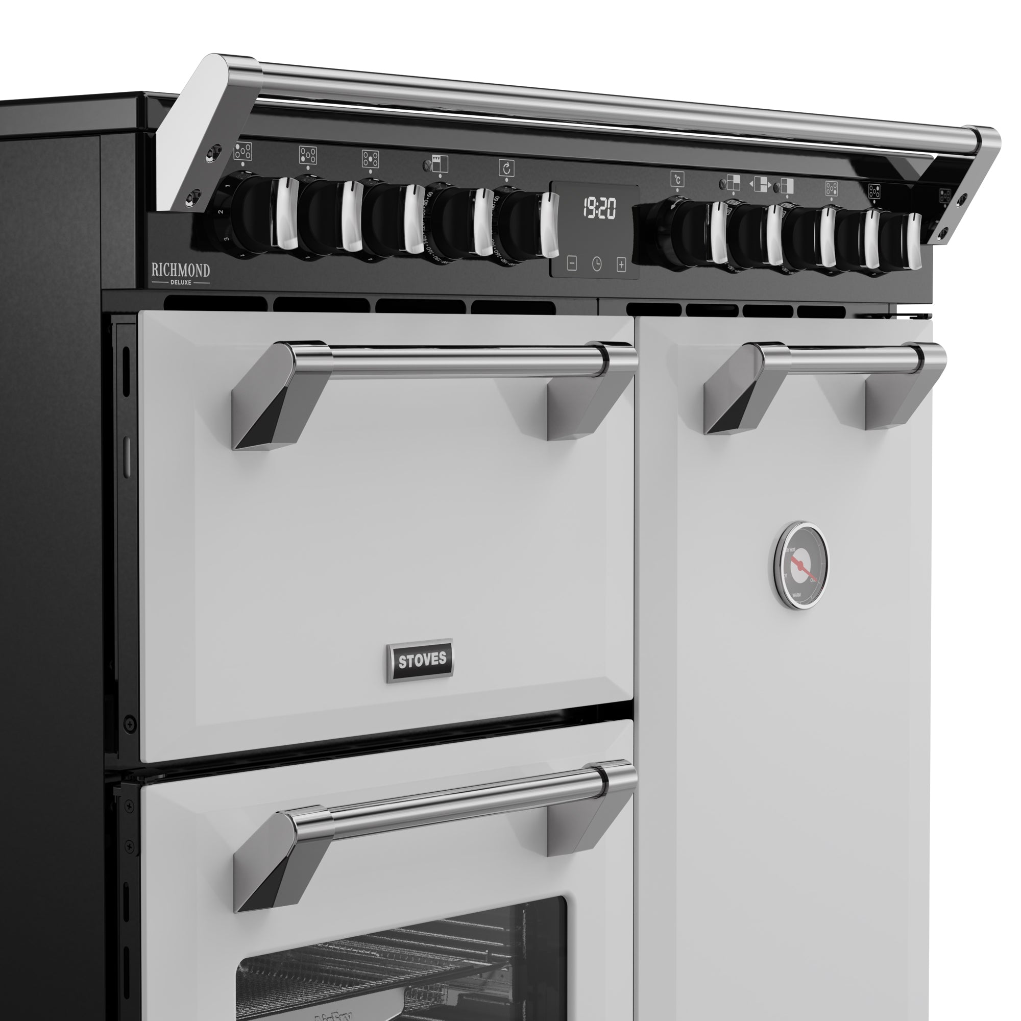 Stoves Richmond Deluxe 90Ei RTY 90cm Electric Range Cooker with Induct ...
