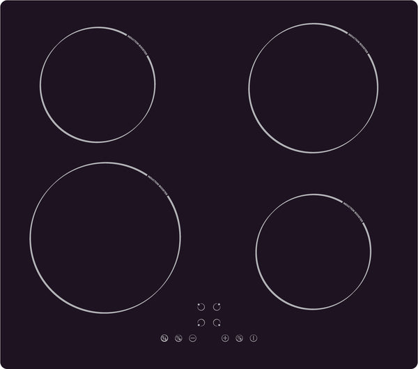 Cata UBIND60BF 59cm Induction Hob - Black| Moores Appliances Ltd